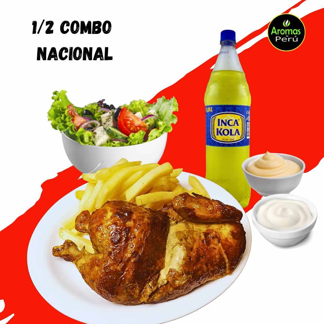 Medio Combo Nacional - Polleria Peruana